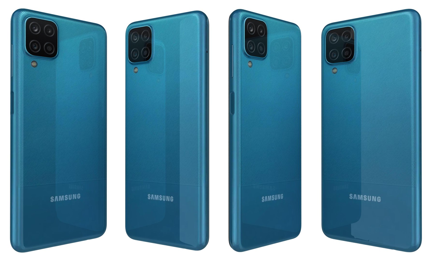 3D samsung galaxy a12 blue model - TurboSquid 1669961