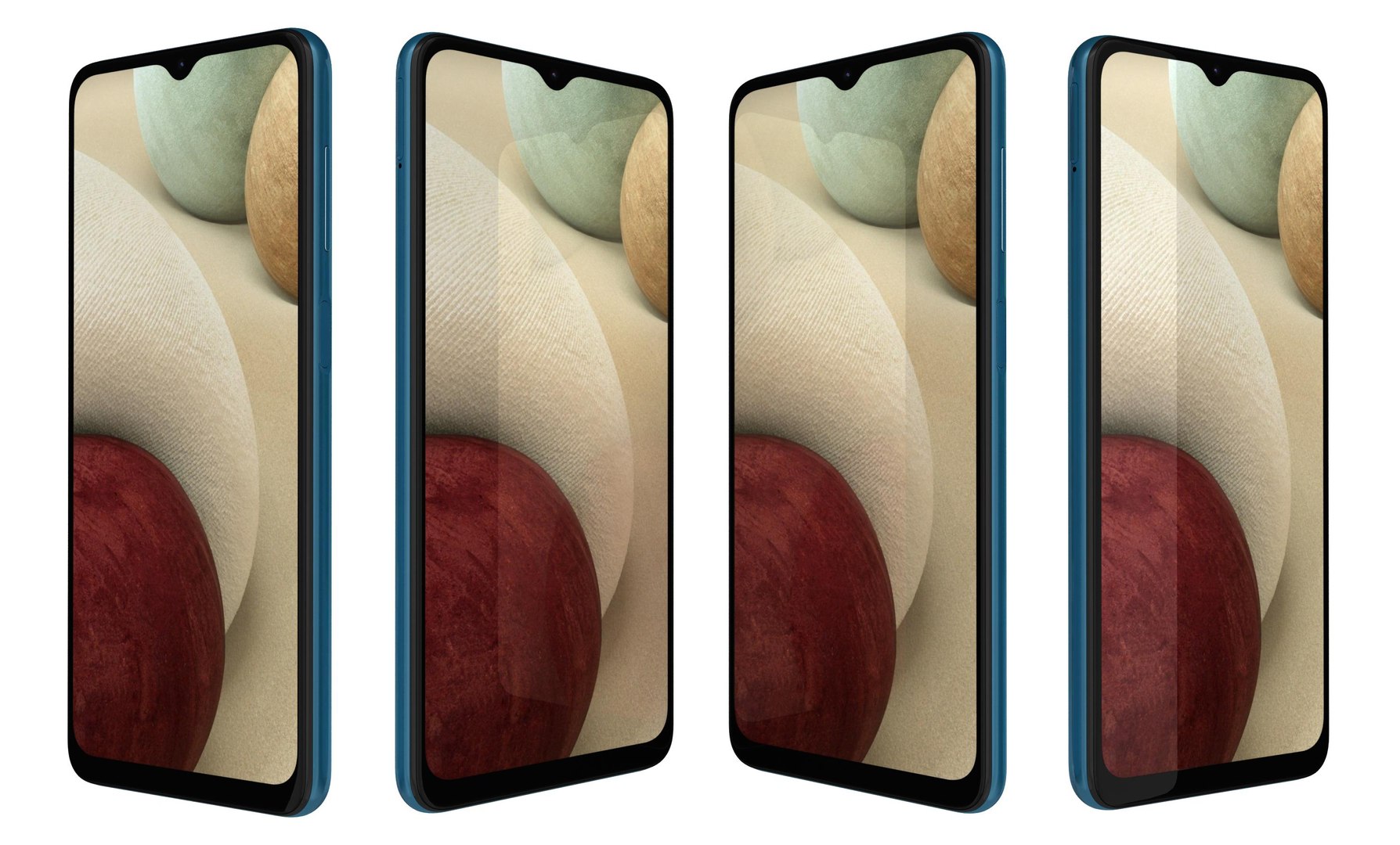 3D samsung galaxy a12 blue model - TurboSquid 1669961