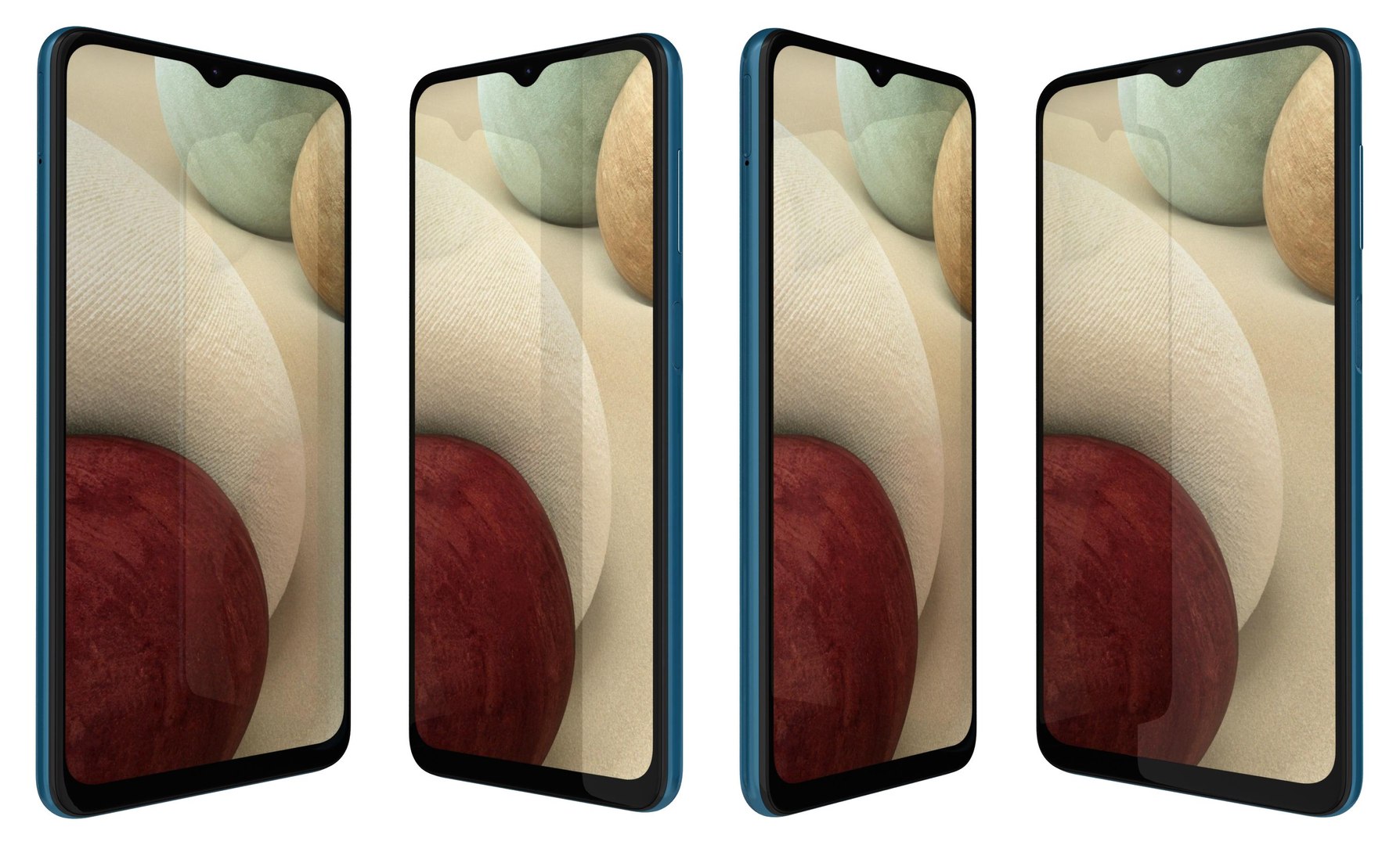 3D samsung galaxy a12 blue model - TurboSquid 1669961