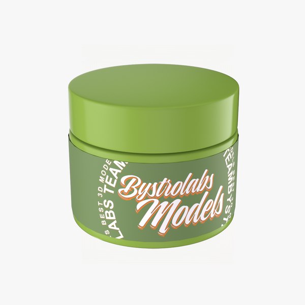 modèle 3D de Pot de crème pour les mains - TurboSquid 2512568