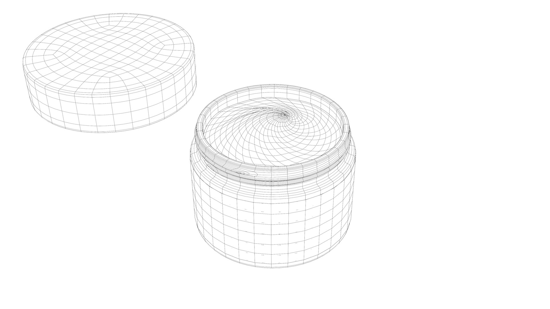 Hand Cream Jar 3D Model - TurboSquid 2512568