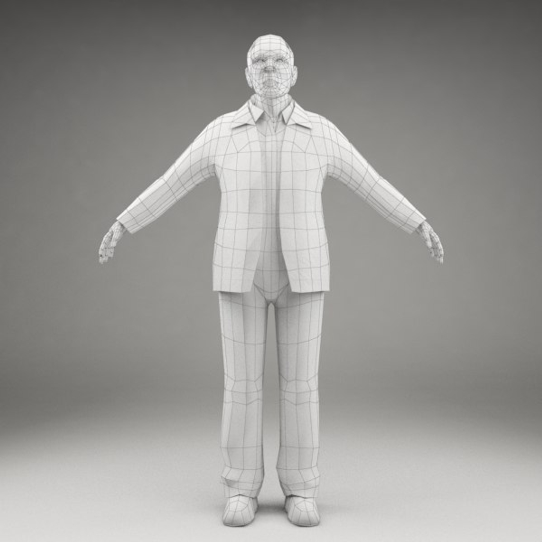 3d fbx axyz rigged characters