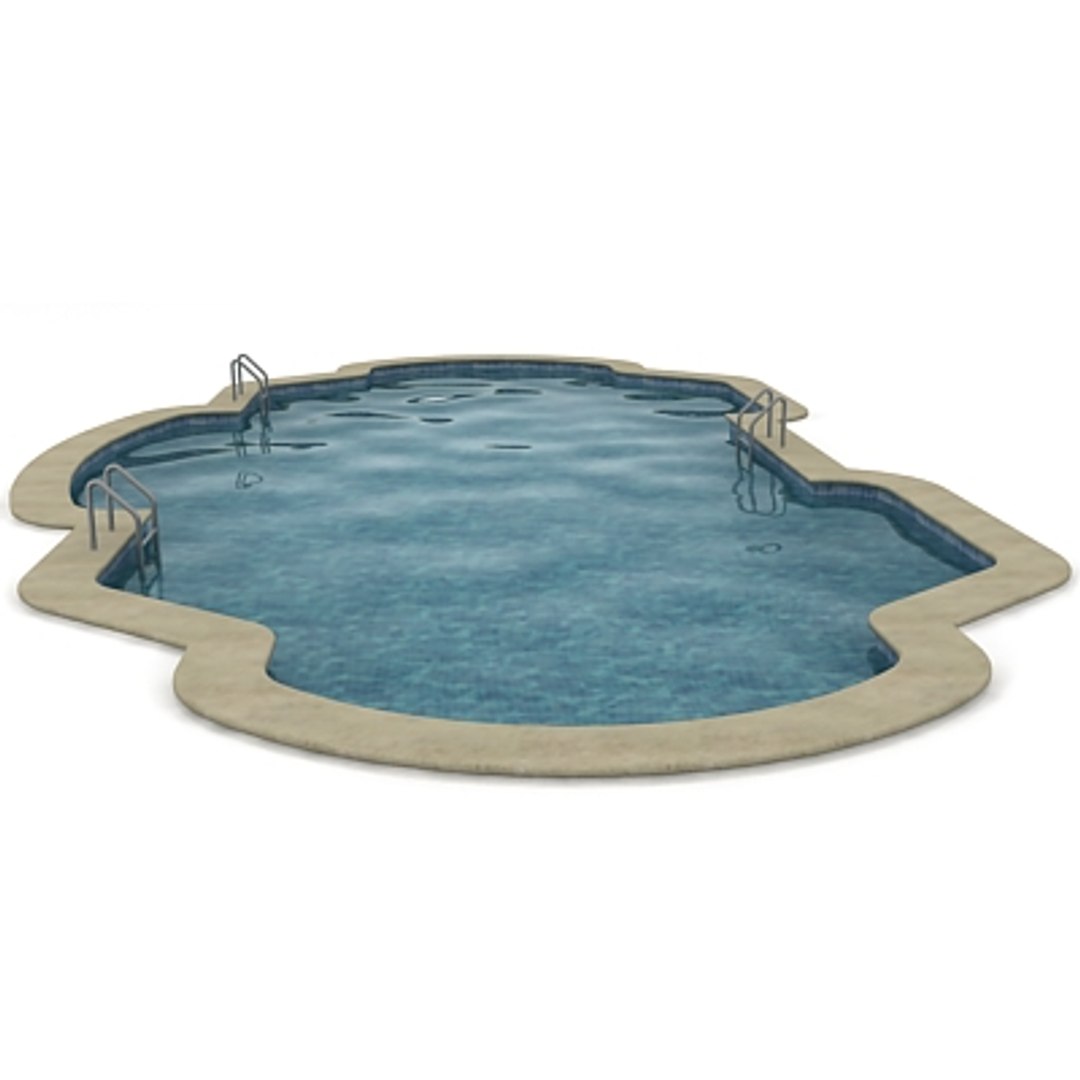 3ds Max Swimming-pool Swimming