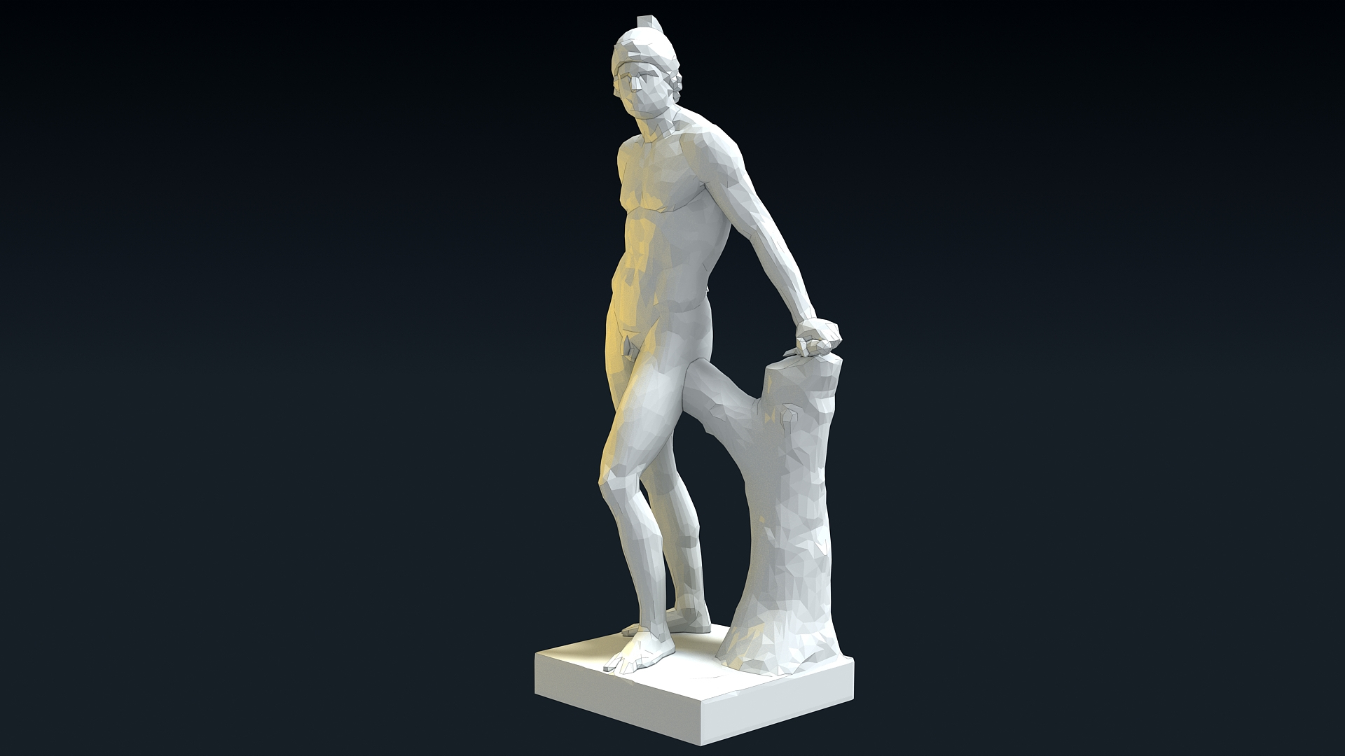 Statue mars 3D model - TurboSquid 1668118