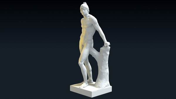 Statue mars 3D model - TurboSquid 1668118