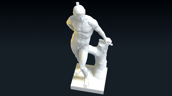 Statue mars 3D model - TurboSquid 1668118