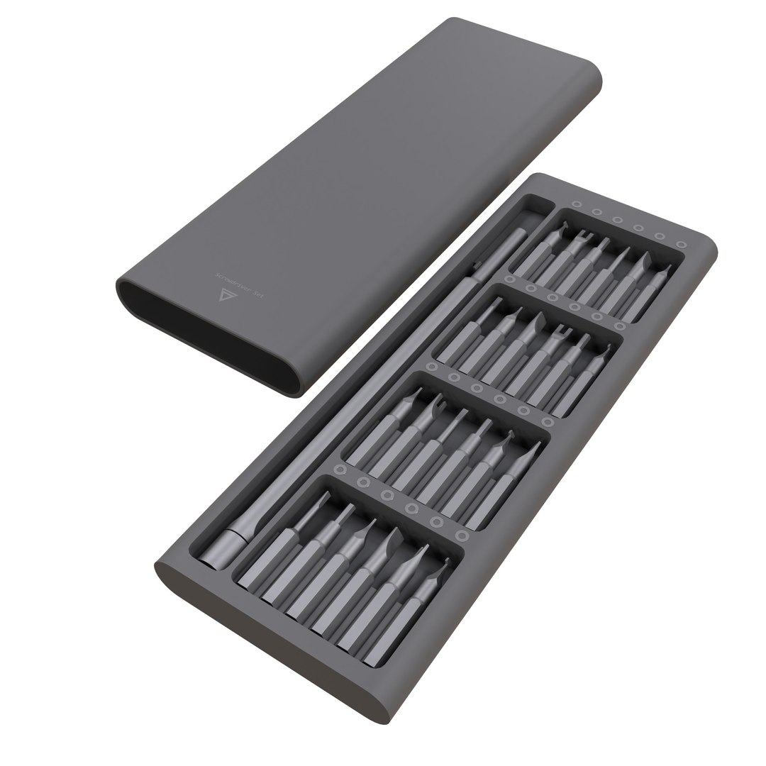 3D Screwdriver Set - TurboSquid 2139505