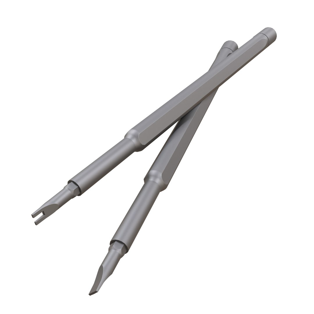 3D Screwdriver Set - TurboSquid 2139505