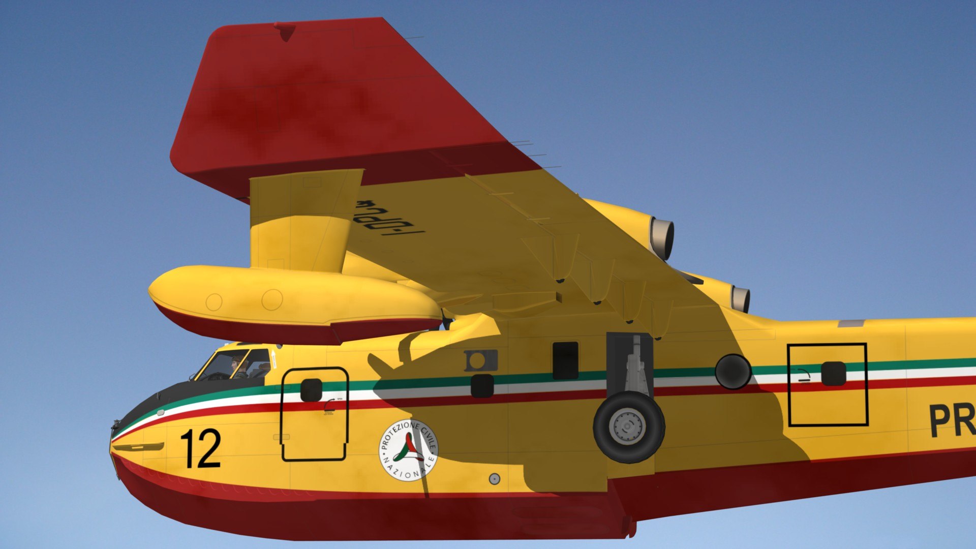3D CL415 Firefighter IT Model - TurboSquid 1963695