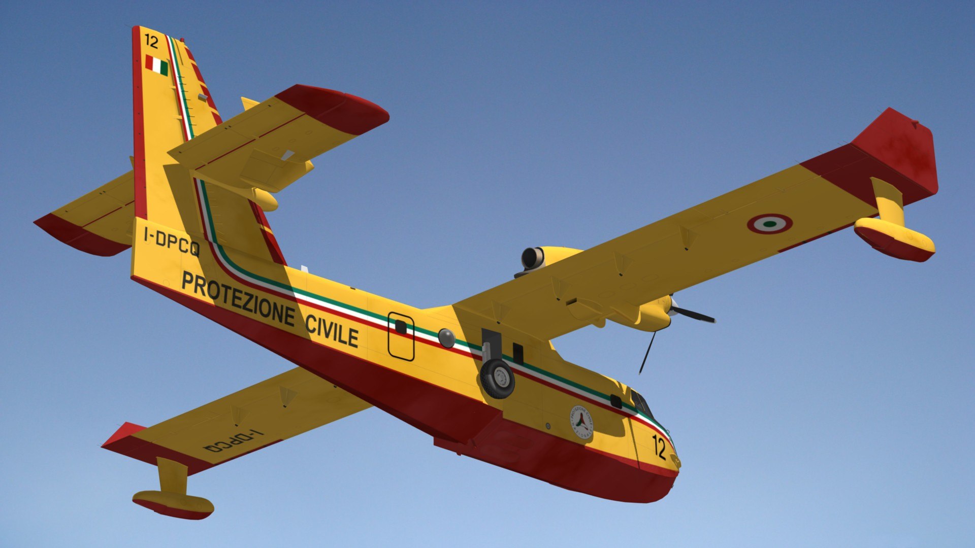 3D CL415 Firefighter IT Model - TurboSquid 1963695