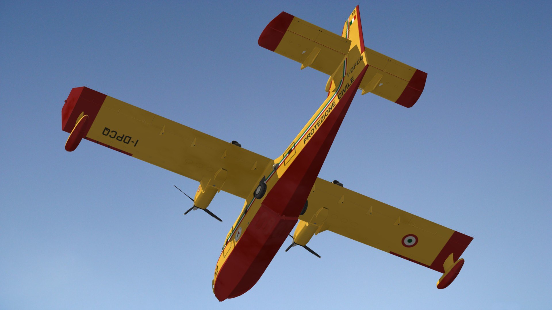 3D CL415 Firefighter IT Model - TurboSquid 1963695