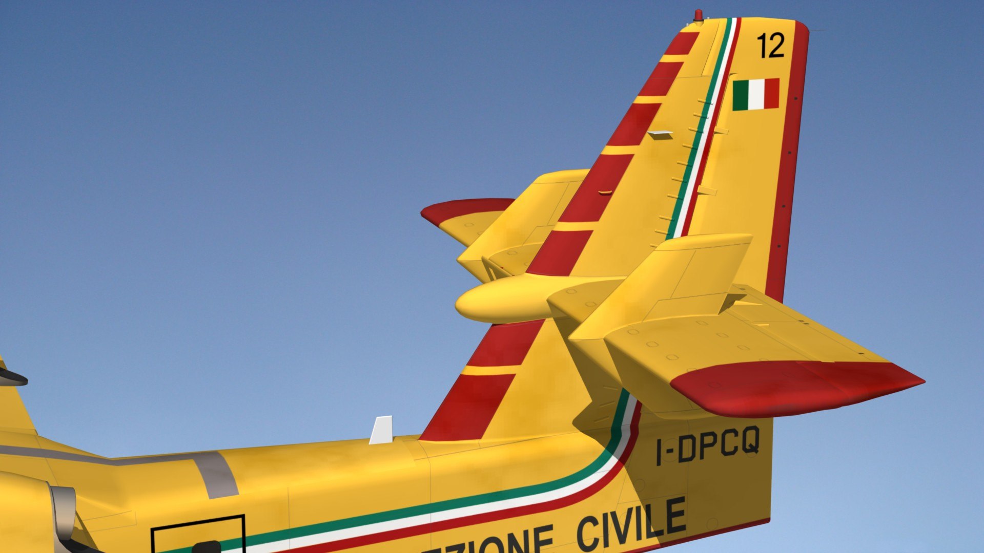 3D CL415 Firefighter IT Model - TurboSquid 1963695