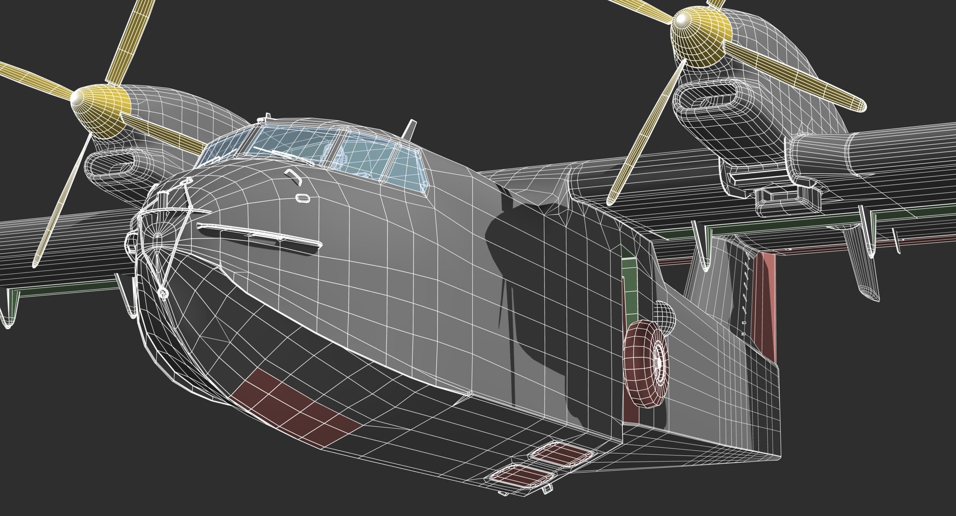 3D CL415 firefighter IT model - TurboSquid 1963695