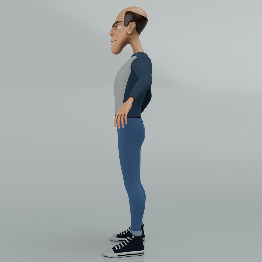 3D Model Cartoon Character - TurboSquid 1957779