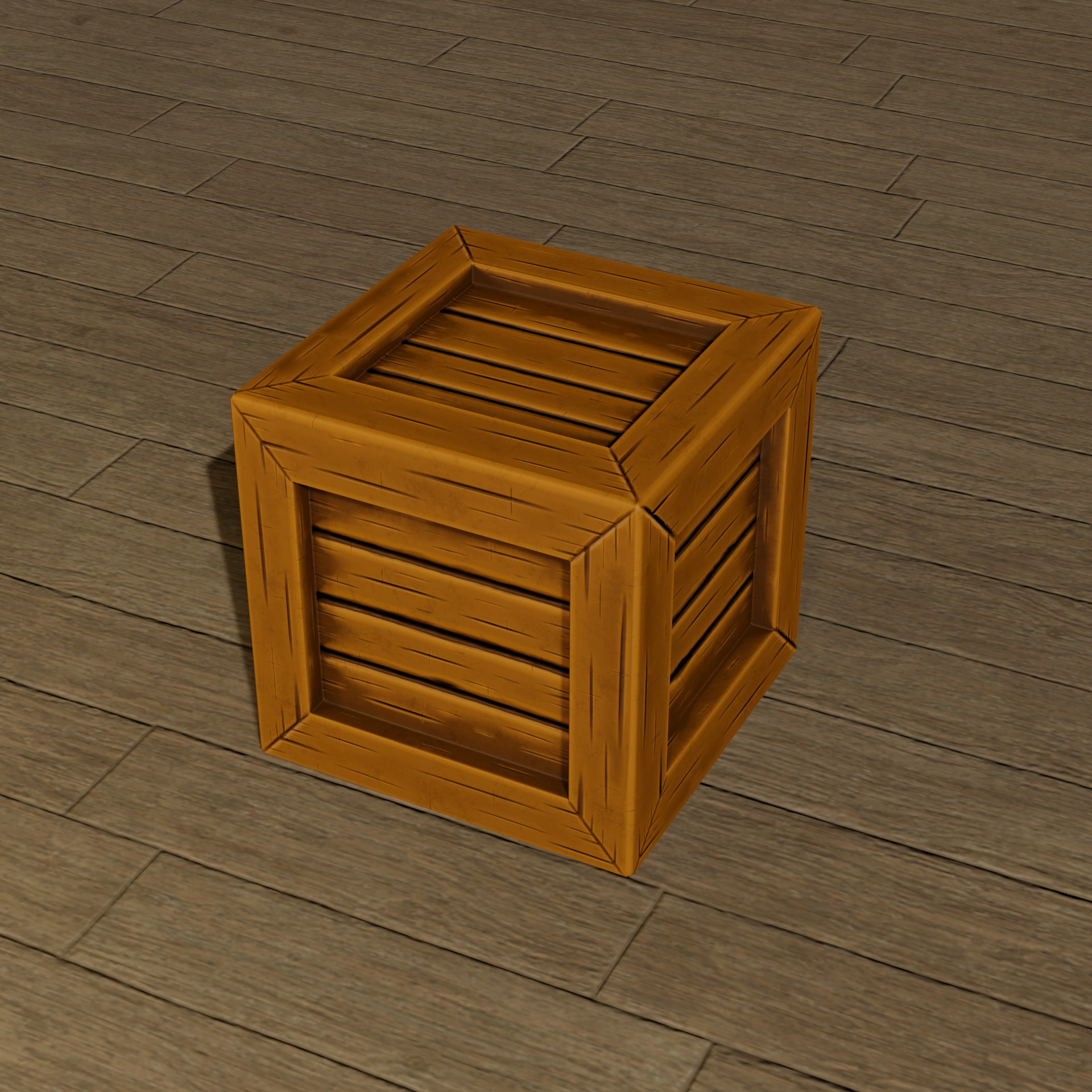 Free 3D wooden box - TurboSquid 1705241