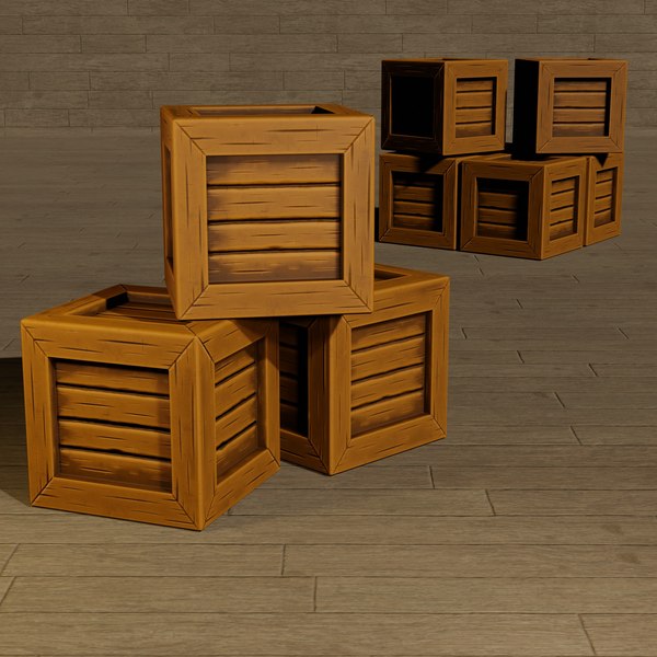 Free Wooden Box 3D Models for Download | TurboSquid