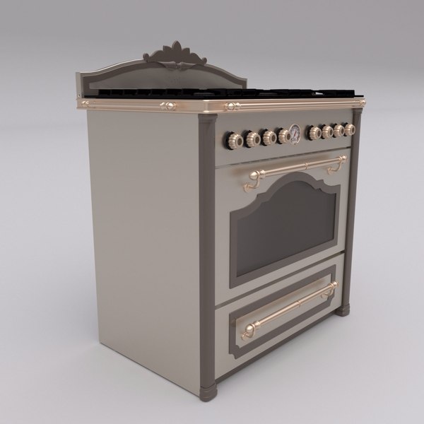 Classic oven 3D model - TurboSquid 1980050