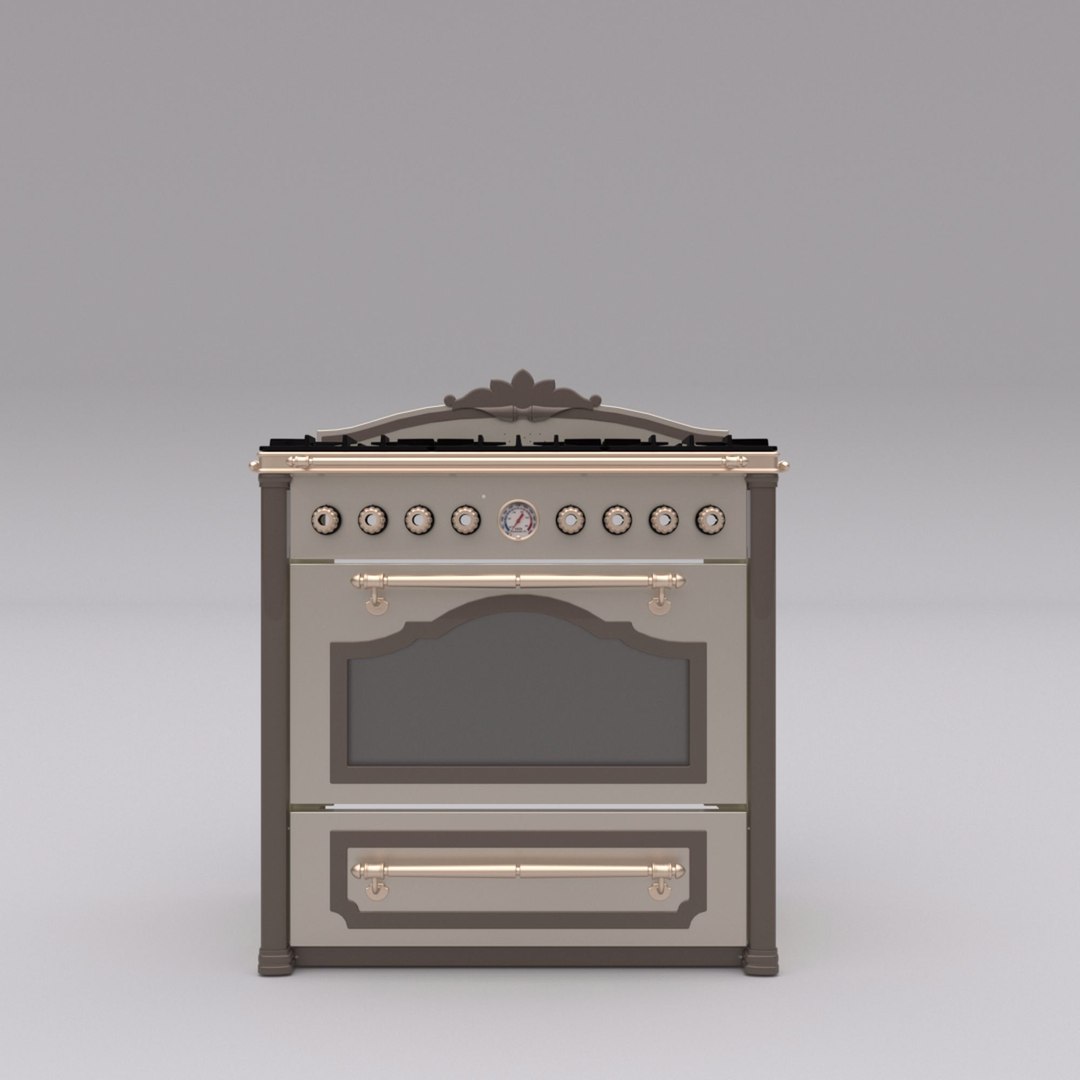 Classic Oven 3D Model - TurboSquid 1980050