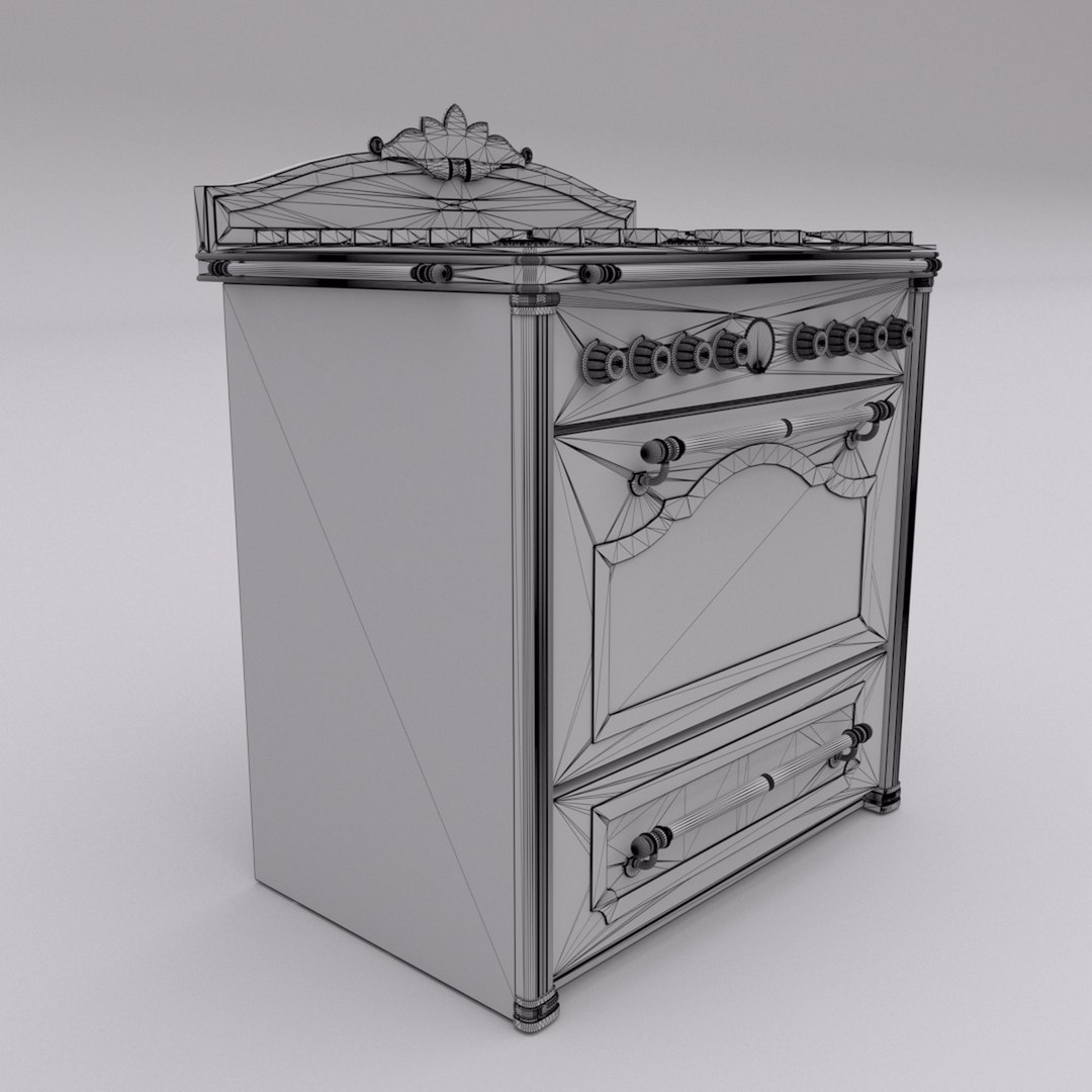 Classic Oven 3D Model - TurboSquid 1980050