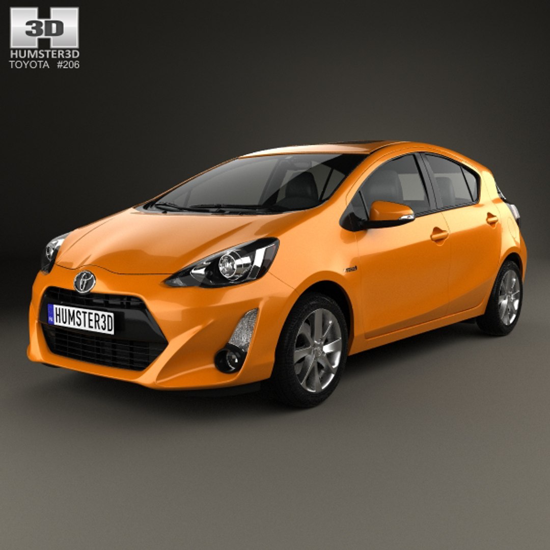 3D Toyota Prius C - TurboSquid 1165946