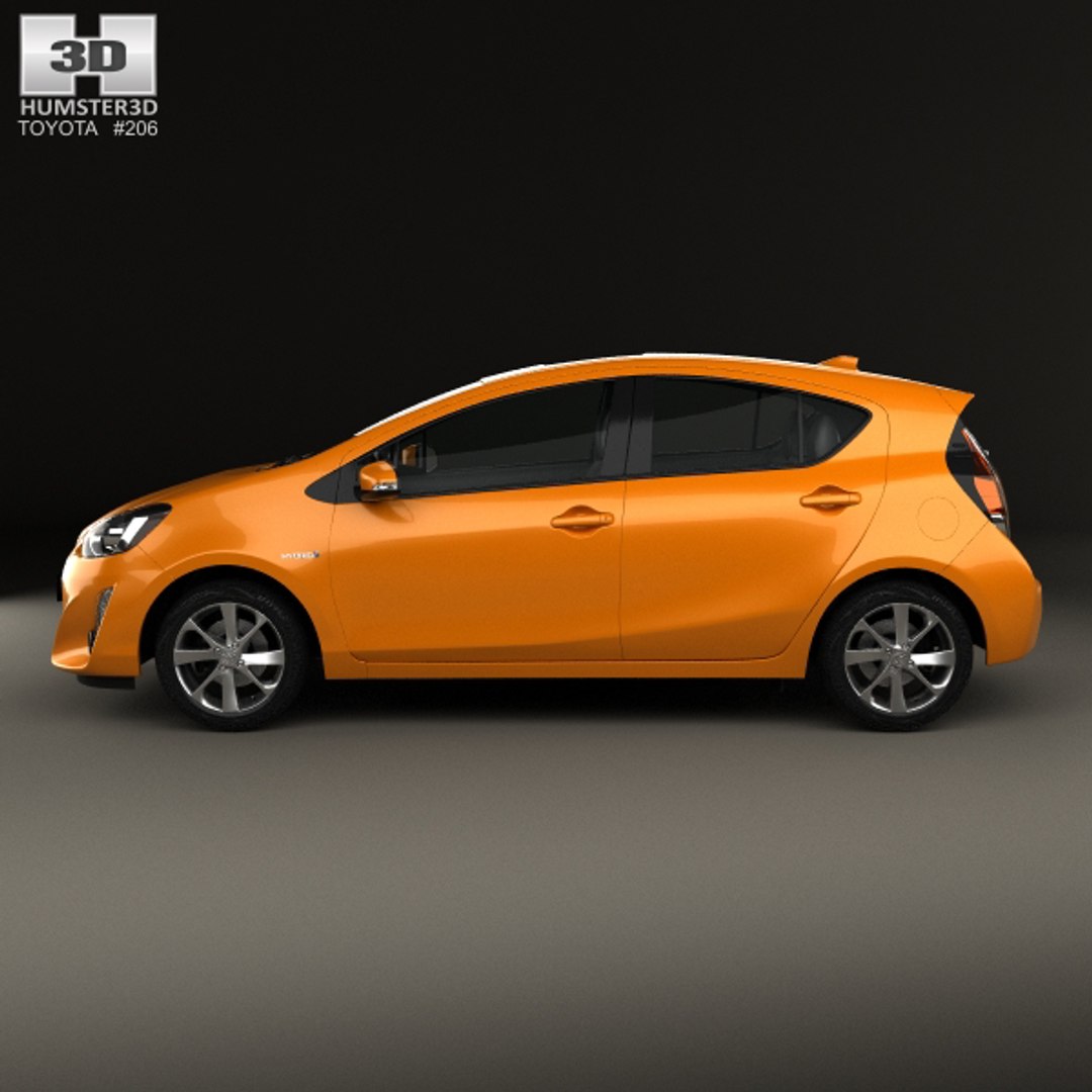 3D Toyota Prius C - TurboSquid 1165946