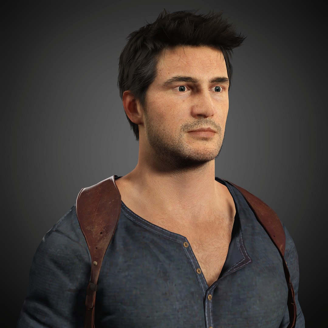 3D Nathan Drake Character Model - TurboSquid 2419107