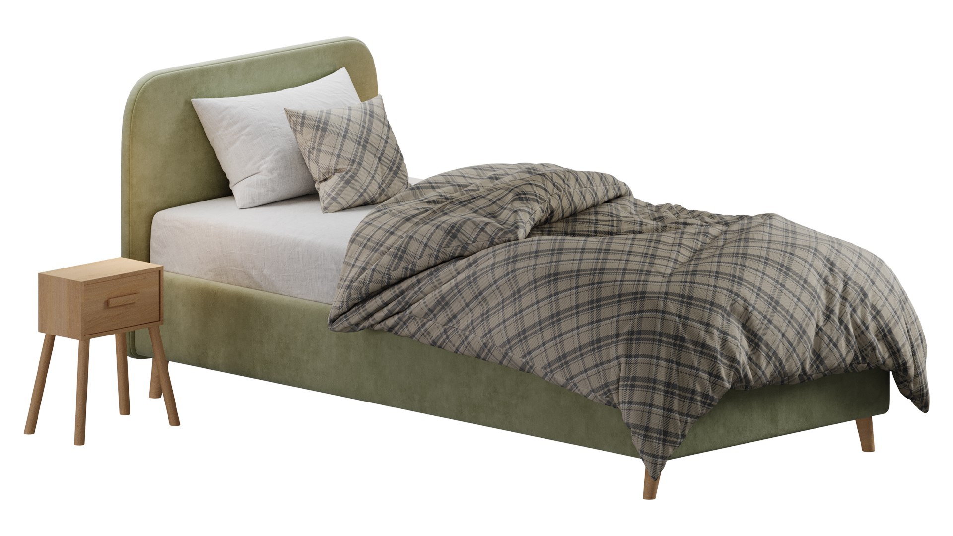 3D Lightsey Bed 120 - TurboSquid 2281134