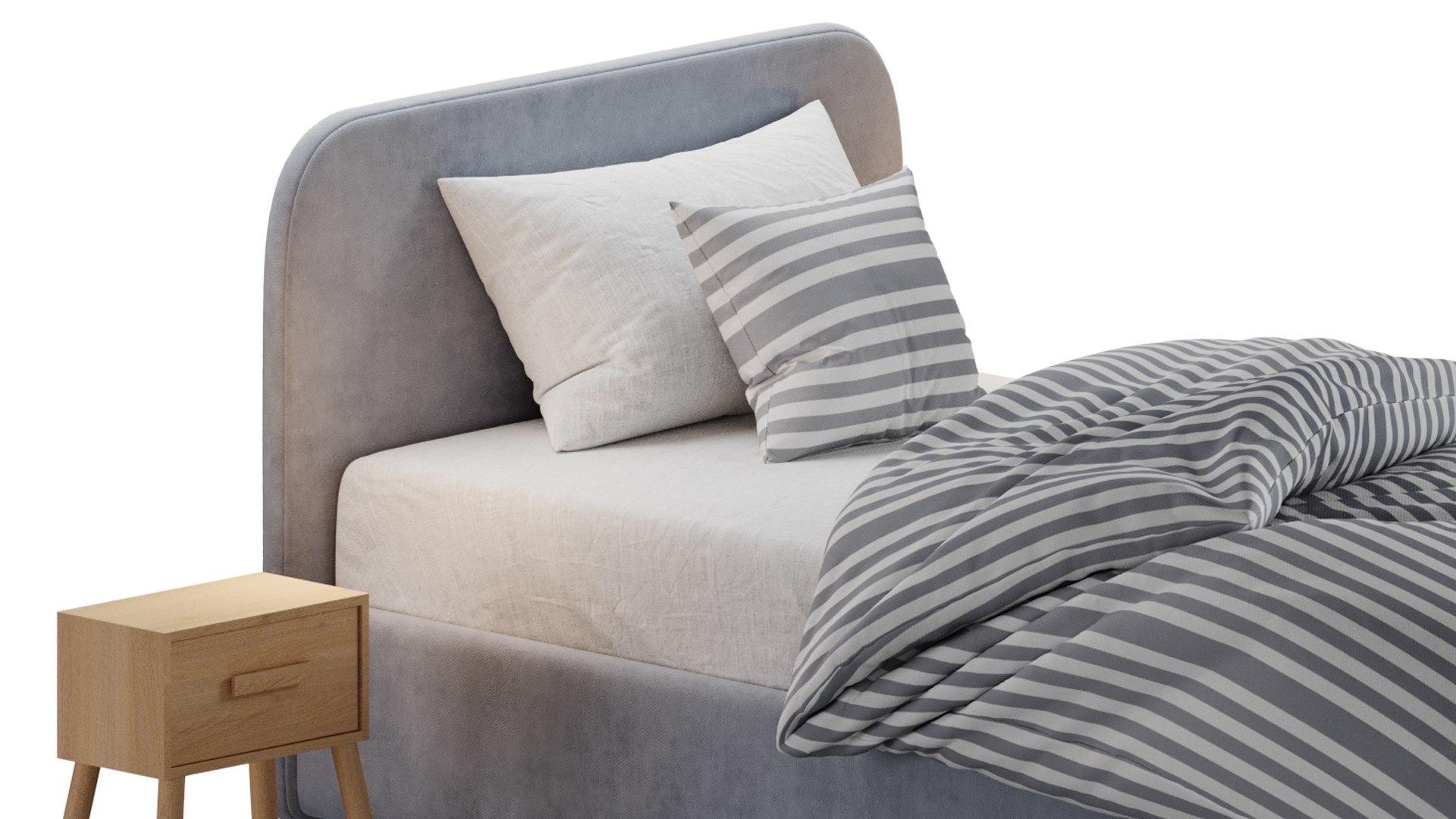 3D Lightsey Bed 120 - TurboSquid 2281134