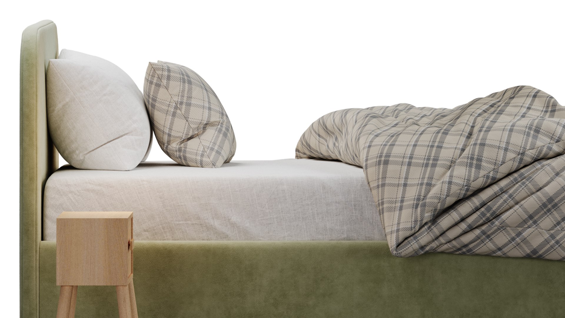 3D Lightsey Bed 120 - TurboSquid 2281134