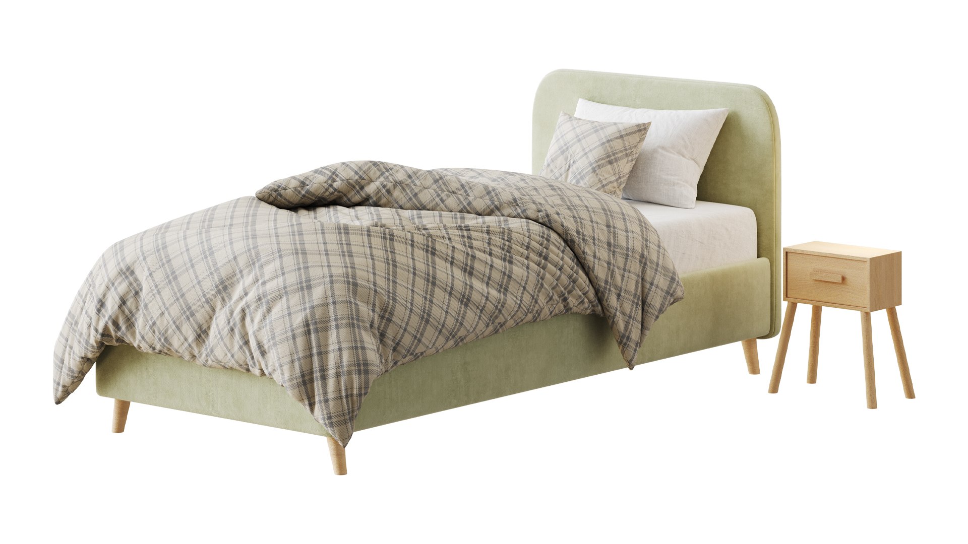 3D Lightsey Bed 120 - TurboSquid 2281134