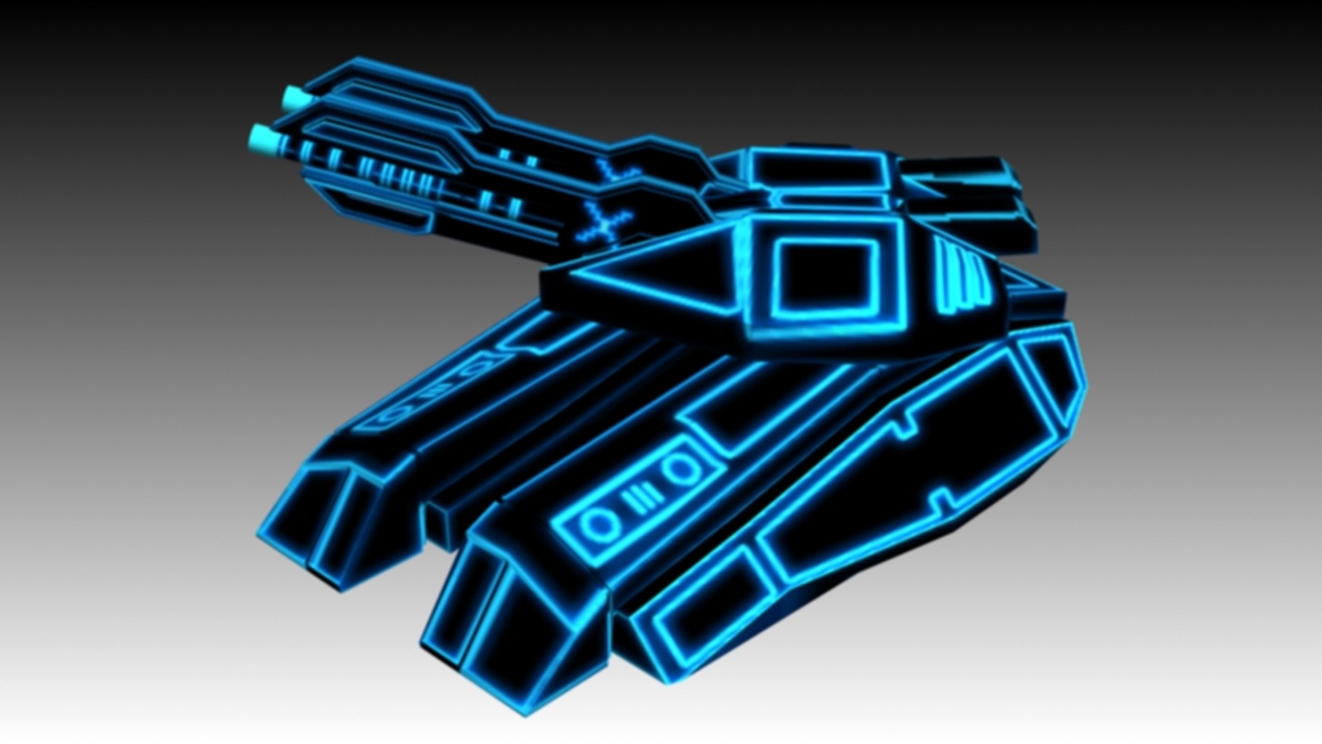 Free X Model Cyber Hover Tank