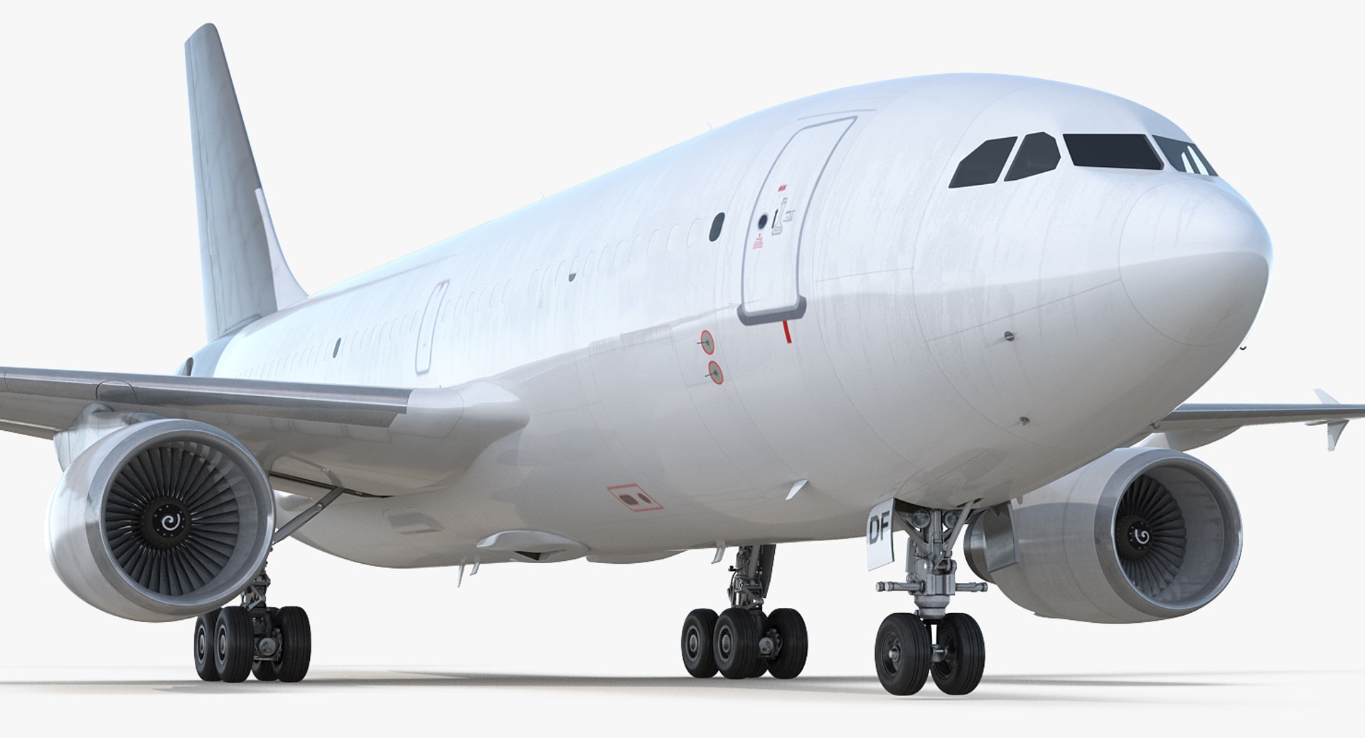 3D cargo aircraft airbus a310-300f model - TurboSquid 1230769