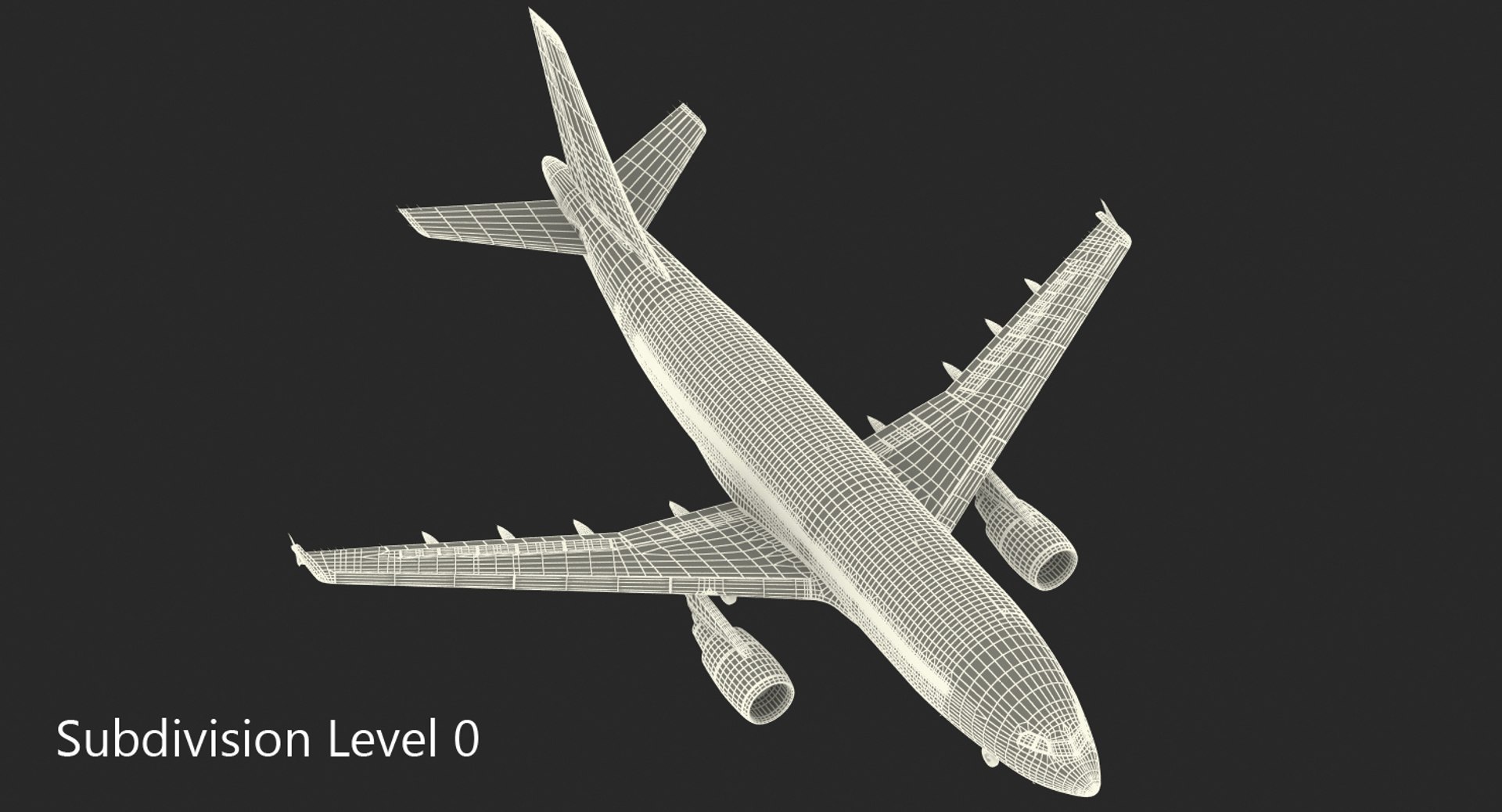 3D cargo aircraft airbus a310-300f model - TurboSquid 1230769