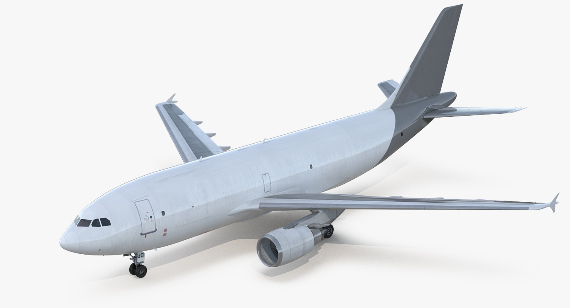 3D cargo aircraft airbus a310-300f model - TurboSquid 1230769
