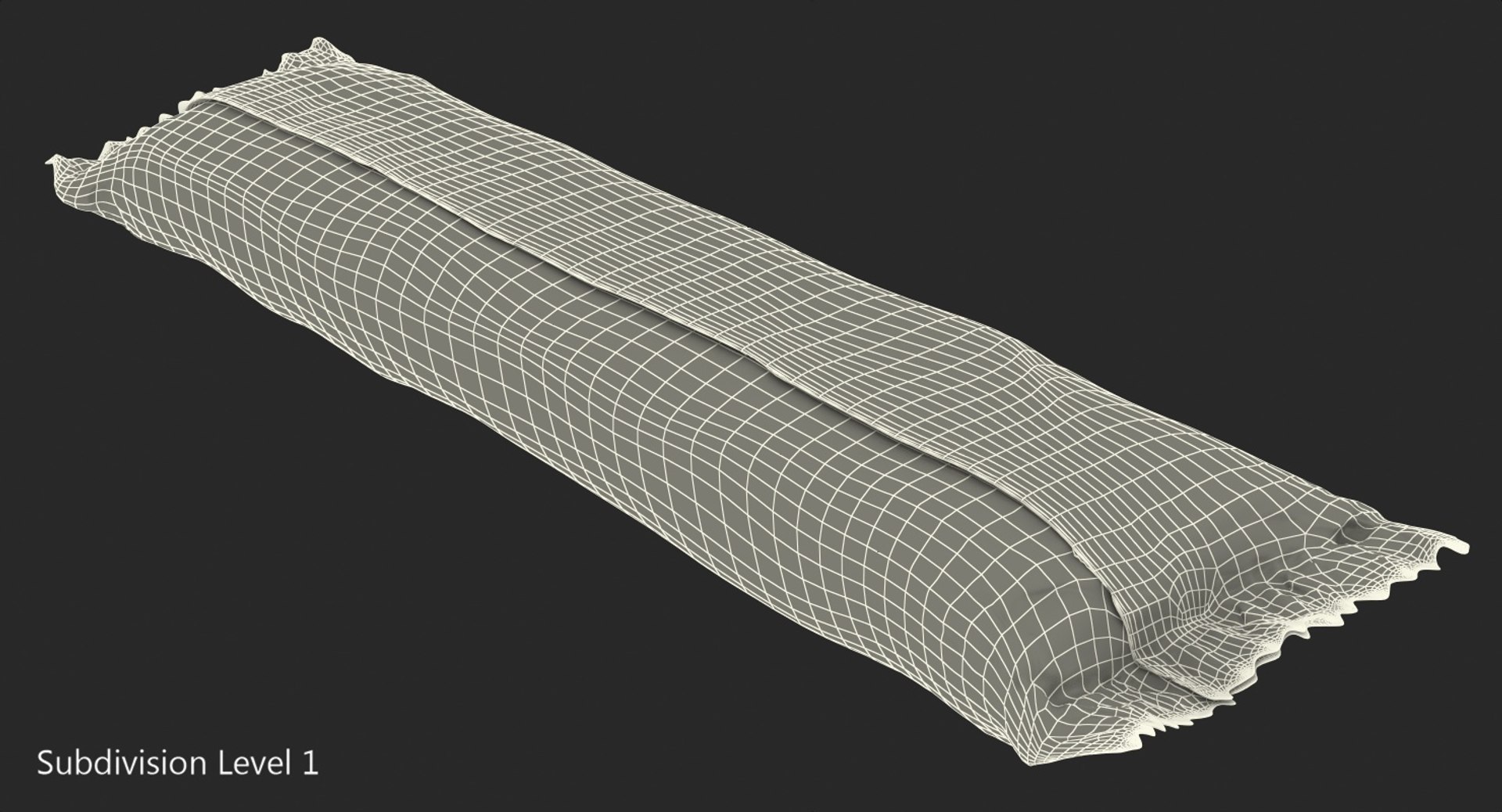 3D White Paper Chocolate Bar - TurboSquid 1418926