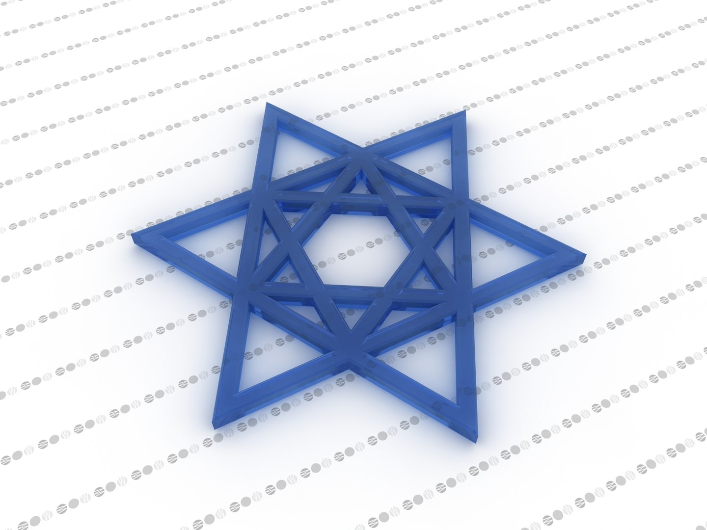 Star David 3D Model - TurboSquid 1429493