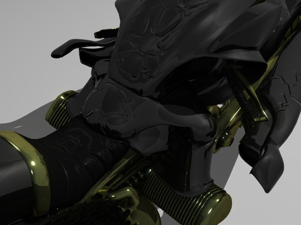 fenrir motorcycle 3d model