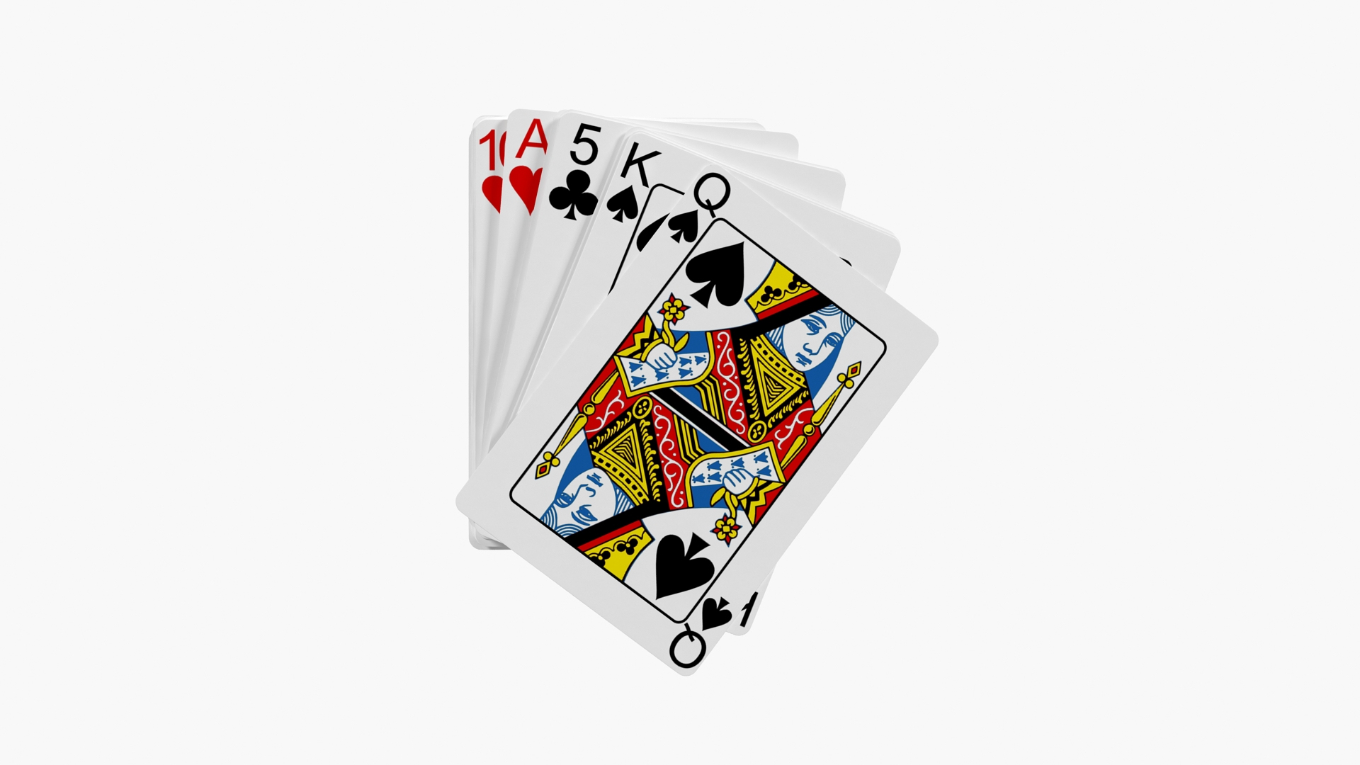 Stack Playing Cards Model - TurboSquid 1495748