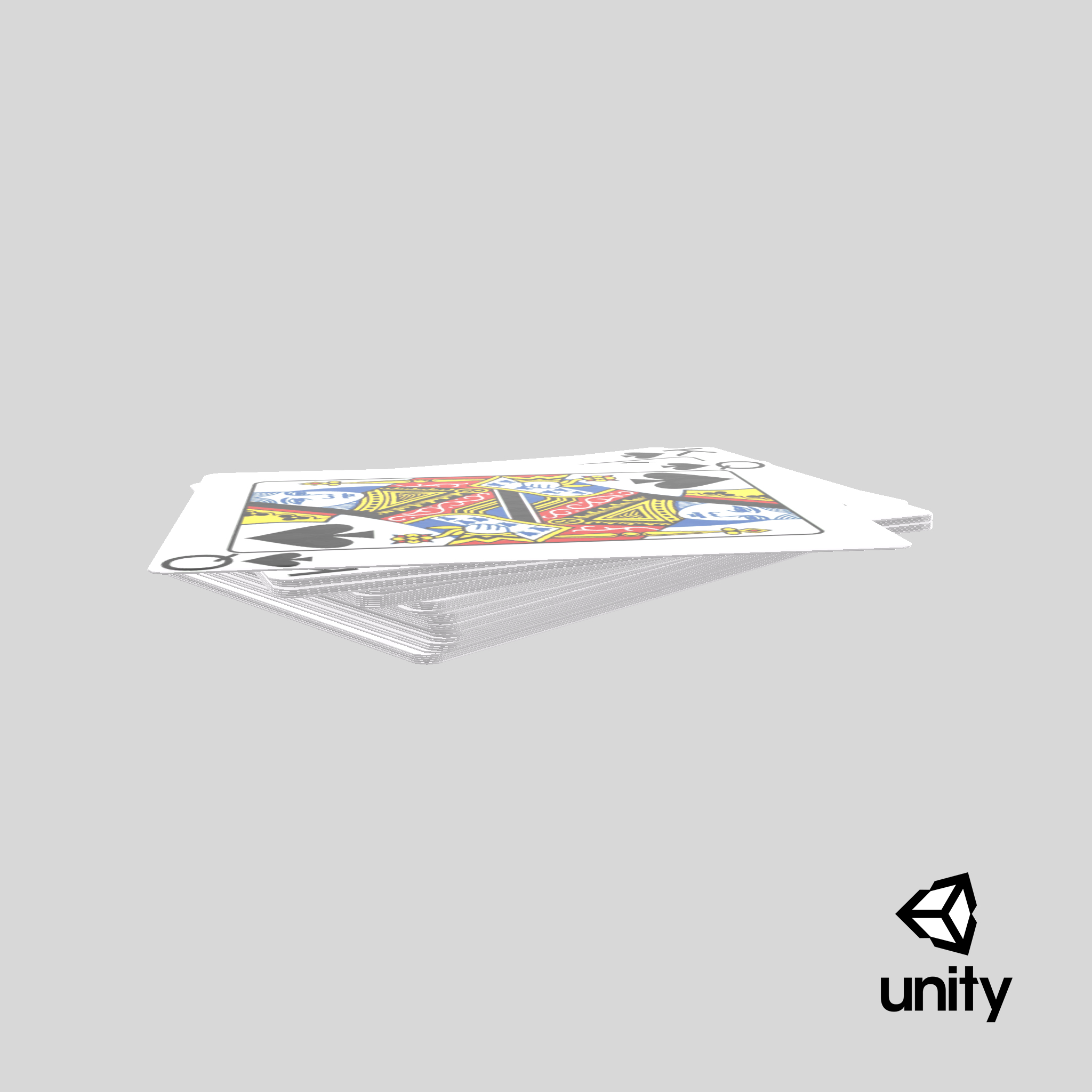 Stack playing cards model - TurboSquid 1495748