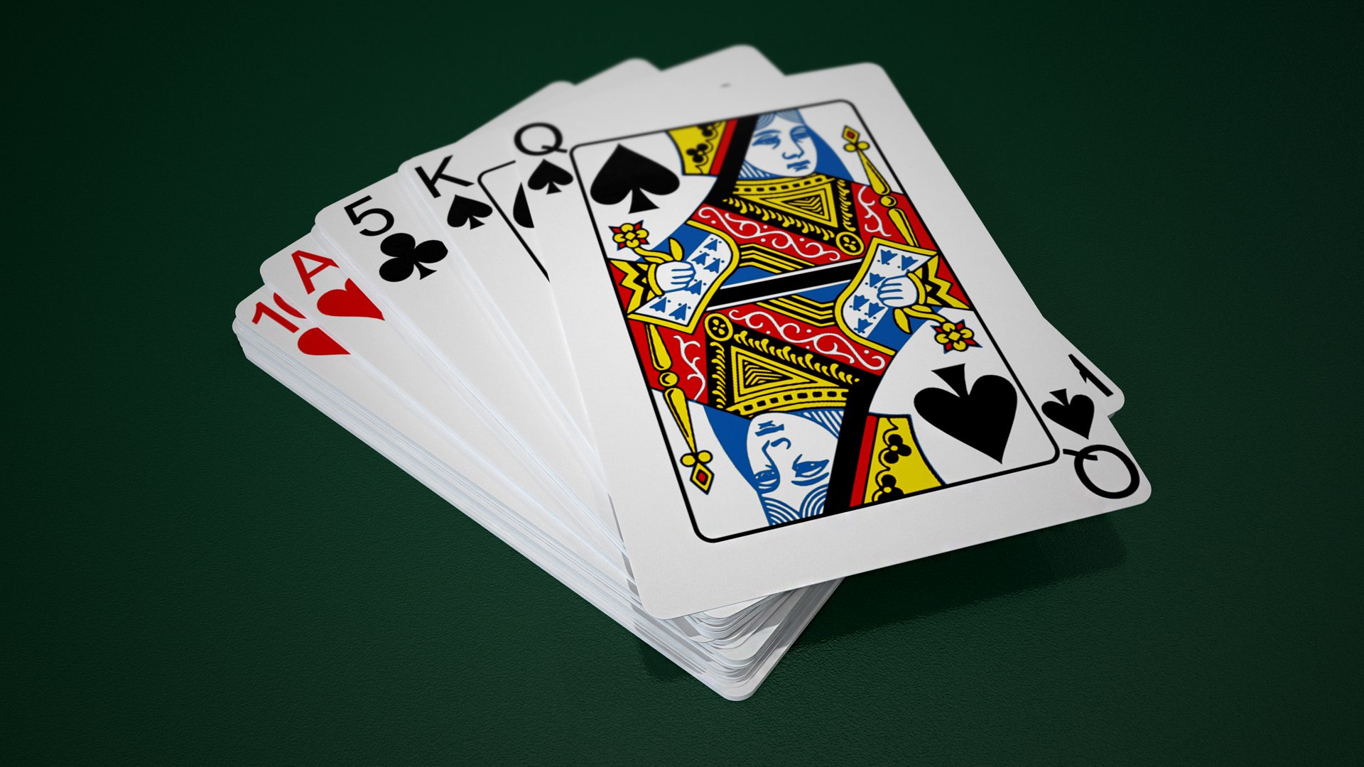 Stack playing cards model - TurboSquid 1495748