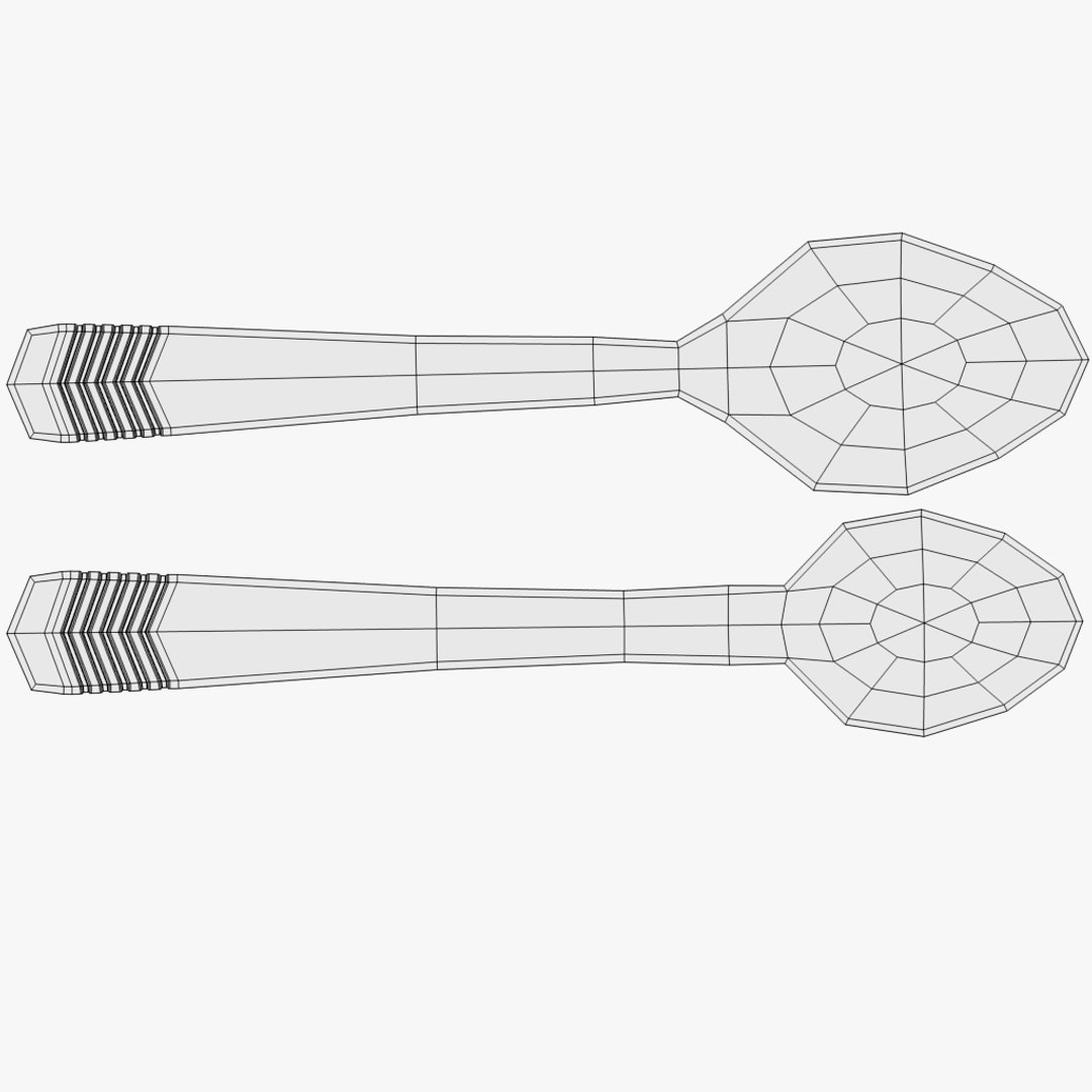 Spoon Tableware Silverware 3D - TurboSquid 1432849