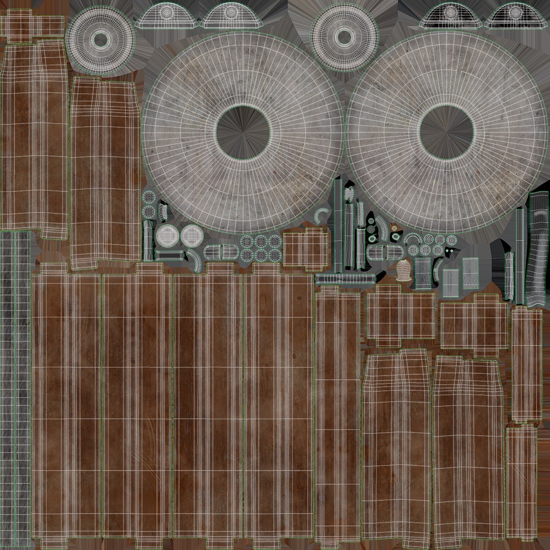 3D Medieval Grinding Stone 8K PBR Textures - TurboSquid 1977355