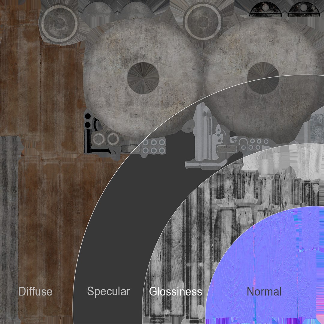 3D Medieval Grinding Stone 8K PBR Textures - TurboSquid 1977355