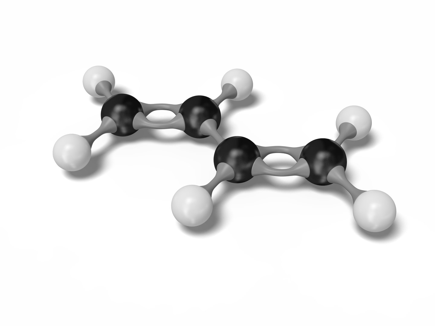 Butadiene C4h6 Modeled Model - TurboSquid 1538643