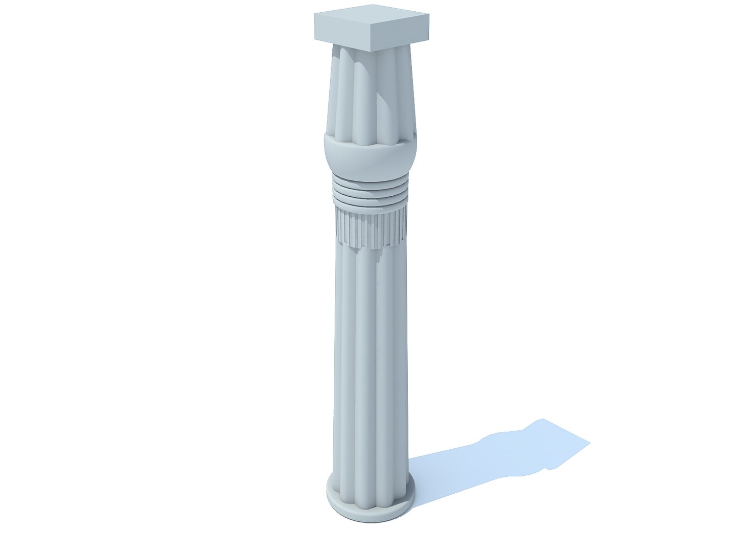 Max Egyptian Papyrus Column