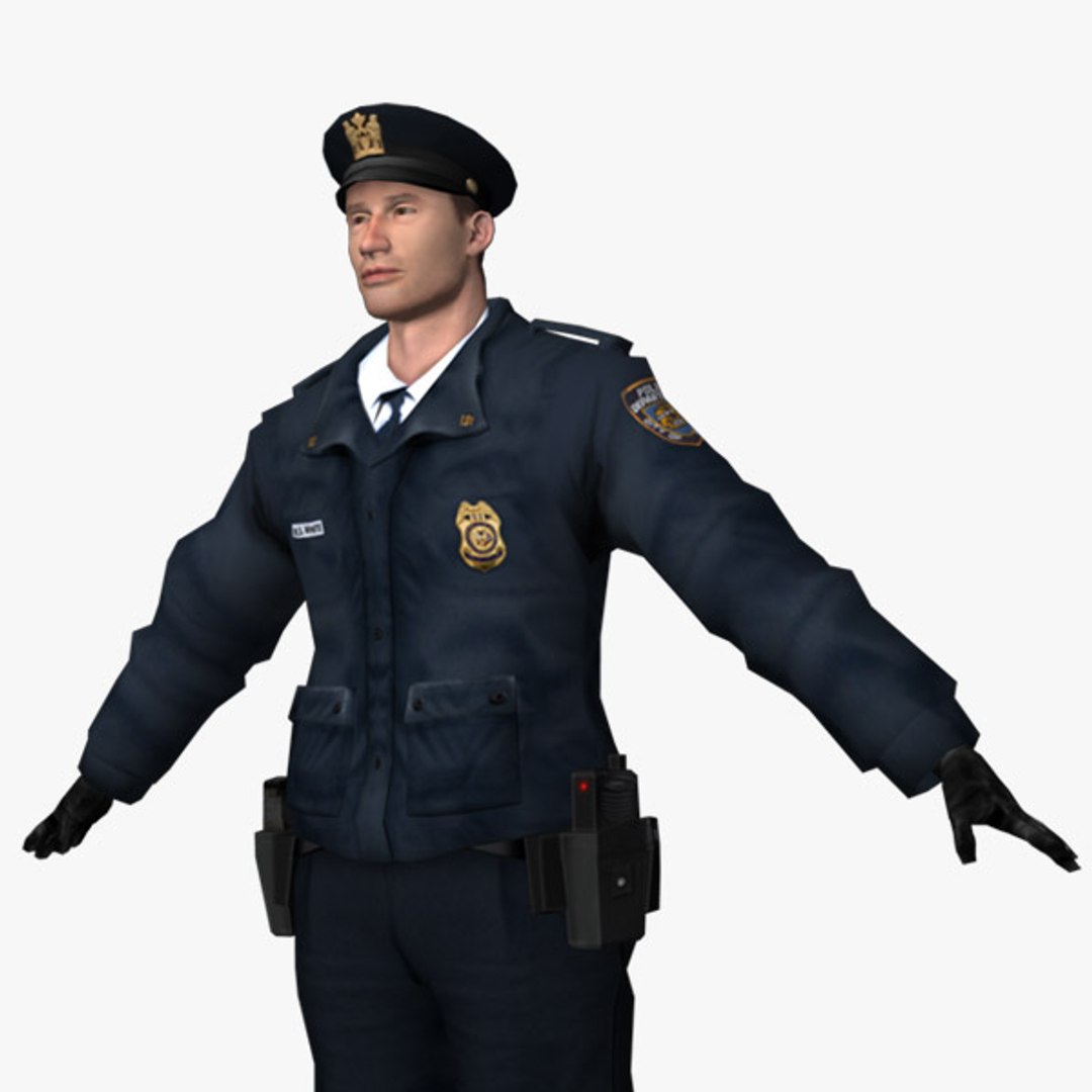 3d Police Officer