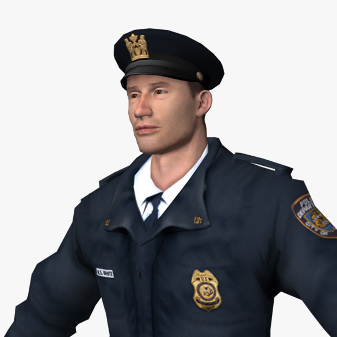 3d Police Officer