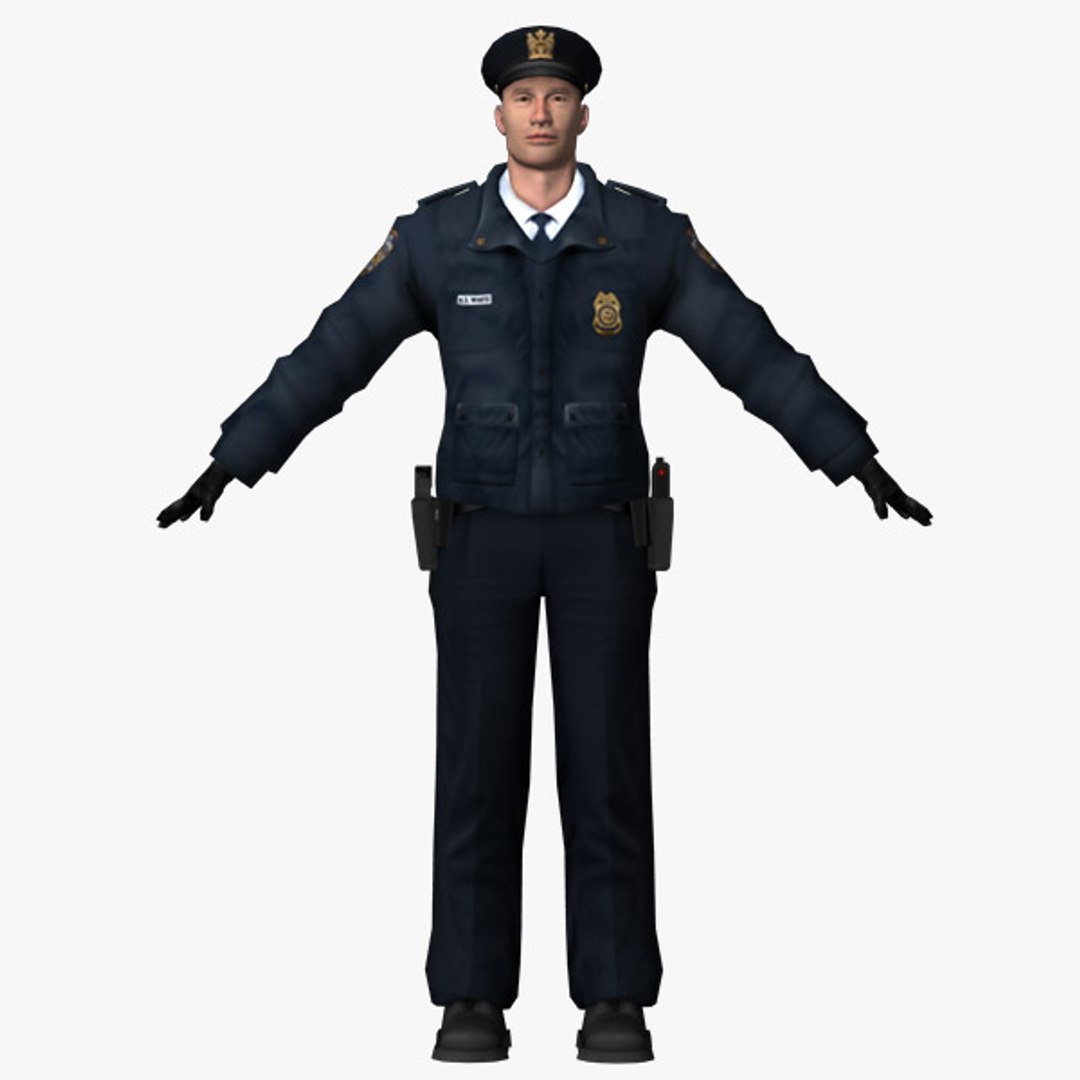 3d Police Officer