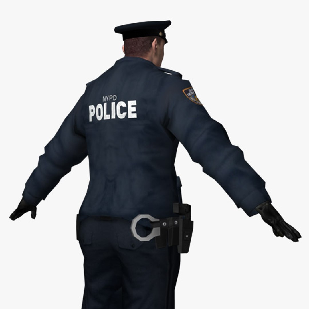 3d Police Officer