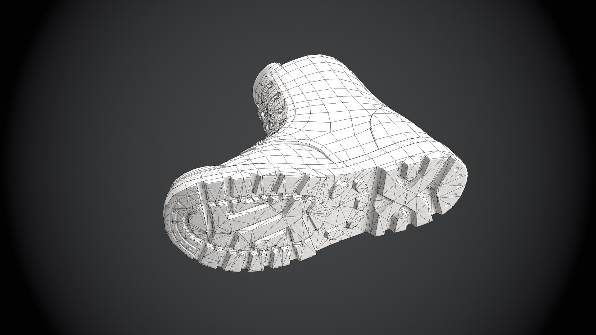 3D Model Work Boots - TurboSquid 2238507